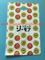 China Stationary Or Plastic Toy Packaging Pouch Bags With Hand Pull Hole High Security for sale