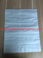 China 3 Sides Sealed Packaging Poly Bags Environmental Protection White Transparent Degradable Material for sale