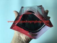 China Red Printed Cigar Humidor Bags With Moisturizing Sponge OPP / LDPE Laminated Material for sale
