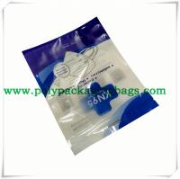China Recyclable Euro Hole 0.2mm Custom Plastic Zip Bags for sale