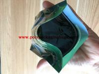 China Black Green Printed Five Cigar Humidor Bags for sale