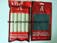 China Transparent Window 3 Side Seal 0.08mm Cigar Humidor Bags for sale