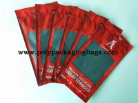China Transparent Window 3 Side Seal 0.08mm Cigar Humidor Bags for sale
