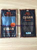 China Gravure Printing Custom LDPE Cigar Humidor Bags for sale