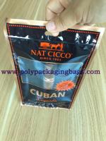 China Gravure Printing Custom LDPE Cigar Humidor Bags for sale