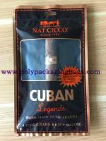 China Gravure Printing Custom LDPE Cigar Humidor Bags for sale