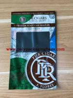 China Display Box Green Printed BOPP Cigar Humidor Bags for sale