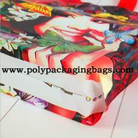 China Multi - Color Printing Die Cut Handle Plastic Shopping Bag for sale