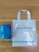 China Carry Die Cut Loop Handle Shopping Plastic Tote Bag for sale