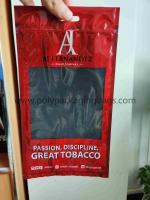 China Travel cigar moisturizing bag with moisturizing and humidifying system with red printing for sale