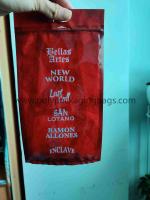 China Travel cigar moisturizing bag with moisturizing and humidifying system with red printing for sale