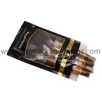 China custom made printed plastic cigar packaging bag for sale