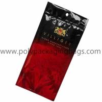 China Humidification system zipper resealable cigar Humidor Bag for sale