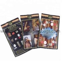 China OPP Laminated 5 Cigar Packaging Bag Customized Logo for sale