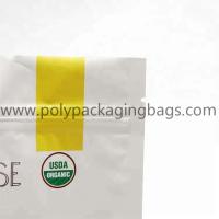 China Ziplock Resealable Pouch Packaging Zipper Stand Up Bag Plastic For Food for sale