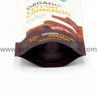 China Ziplock Resealable Pouch Packaging Zipper Stand Up Bag Plastic For Food for sale