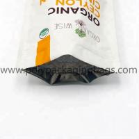 China Ziplock Resealable Pouch Packaging Zipper Stand Up Bag Plastic For Food for sale