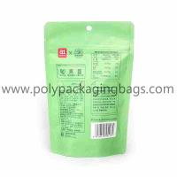 China 0.12mm Matte Ziplock Bag Printing Plastic Snack Peanut Package for sale