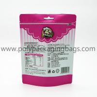 China Custom Plastic Pouches Recycled Packaging White Matte Ziplock for sale