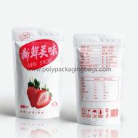 China Moisture Proof Frosted Matte Recyclable Ziplock Food Packaging for sale