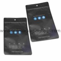 China Zipper Printed LDPE Plastic Ziplock Bags For Underwear Packaging for sale