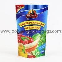 China Ziplock Stand Up Packaging Poly Bags Customized Logo for sale