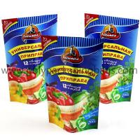 China Ziplock Stand Up Packaging Poly Bags Customized Logo for sale
