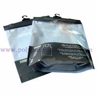 China 60 Mircon OPP PET Poly Hanger Bag With Plastic Hook for sale