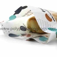 China LDPE Heat Seal Snack Food Cookie Ziplock Bag With Logo for sale