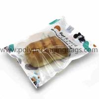 China LDPE Heat Seal Snack Food Cookie Ziplock Bag With Logo for sale