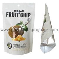 China Aluminum foil packaging bag that can be sealed and stand to hold dried fruit for sale