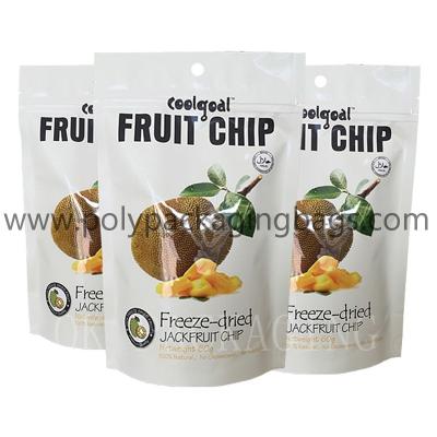 China Aluminum foil packaging bag that can be sealed and stand to hold dried fruit for sale