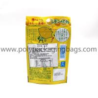 China Custom print ziplock bags with logo stand up plastic bag packaging for candy/snacks for sale