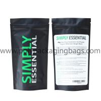 China Resealable Ziplock Aluminum Foil Standing Up Pouches for sale