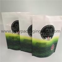 China Aluminum foil pouch packaging Stand up plastic coffee bag with ziplock for sale
