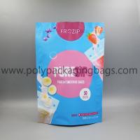 China Wholesale resealable ziplock snack aluminum foil mylar bag for sale
