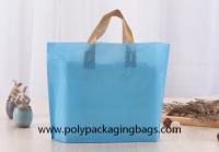 China 60 Micron LDPE Plastic Handle Bag For Clothing Packaging for sale