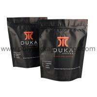 China Alumium foil plastic packaging stand up pouch ziplock bagsWith valve for sale