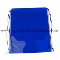 China Waterproof 70 Micron PE Drawstring Storage Bags for sale