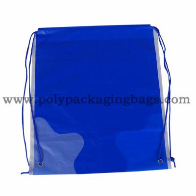 China Waterproof 70 Micron PE Drawstring Storage Bags for sale