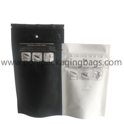 China Custom Smell Proof Mylar Bag Child Resistant Ziplock Bag For Medical Seed Flowers Weed Tobacco Leaf for sale