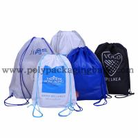 China Waterproof 70 Micron PE Drawstring Storage Bags for sale