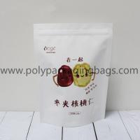 China Moisture Proof Standing 190 Micron Resealable Ziplock Bags for sale