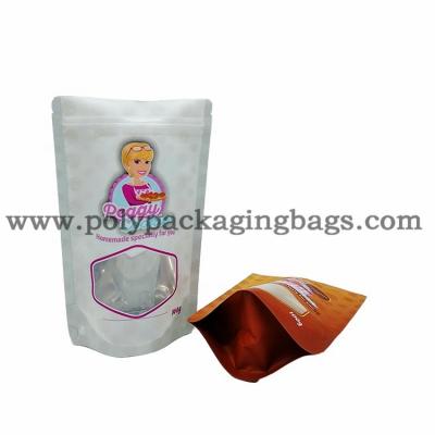 China Cookies Packaging Stand Up Aluminum Foil Mylar Ziplock Bags for sale