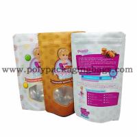 China Cookies Packaging Stand Up Aluminum Foil Mylar Ziplock Bags for sale