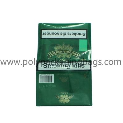 China Gravure Printing Resealable Plastic Cigar Ziplock Bags for sale