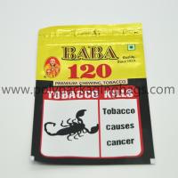China Stand Up Ziplock Resealable 92mic Plastic Cigar Bags for sale