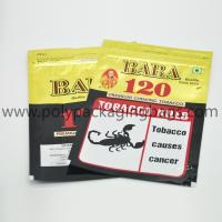 China Stand Up Ziplock Resealable 92mic Plastic Cigar Bags for sale