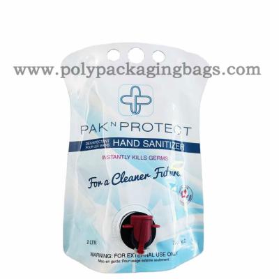 China Drinking Packaging 150 Micron Stand UP Pouch With Spout / Spigot for sale