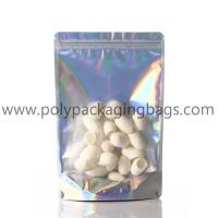 China Zipper Top Mylar Ziplock Bags For Food Packaging for sale